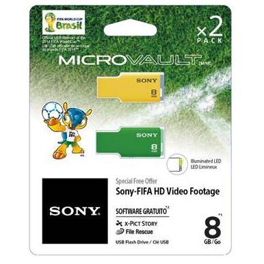 Sony MicroVault (FiFa) USB Flash Drive 8 GB/8 GB - Jarir Bookstore Qatar