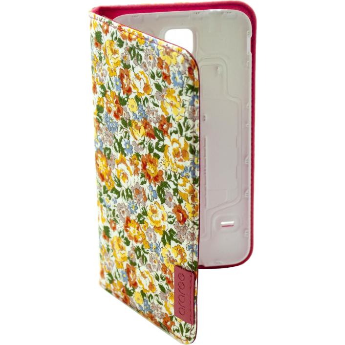 Araree Blossom Diary Flip Cover Mobile Case for (Samsung) Galaxy S5 ...