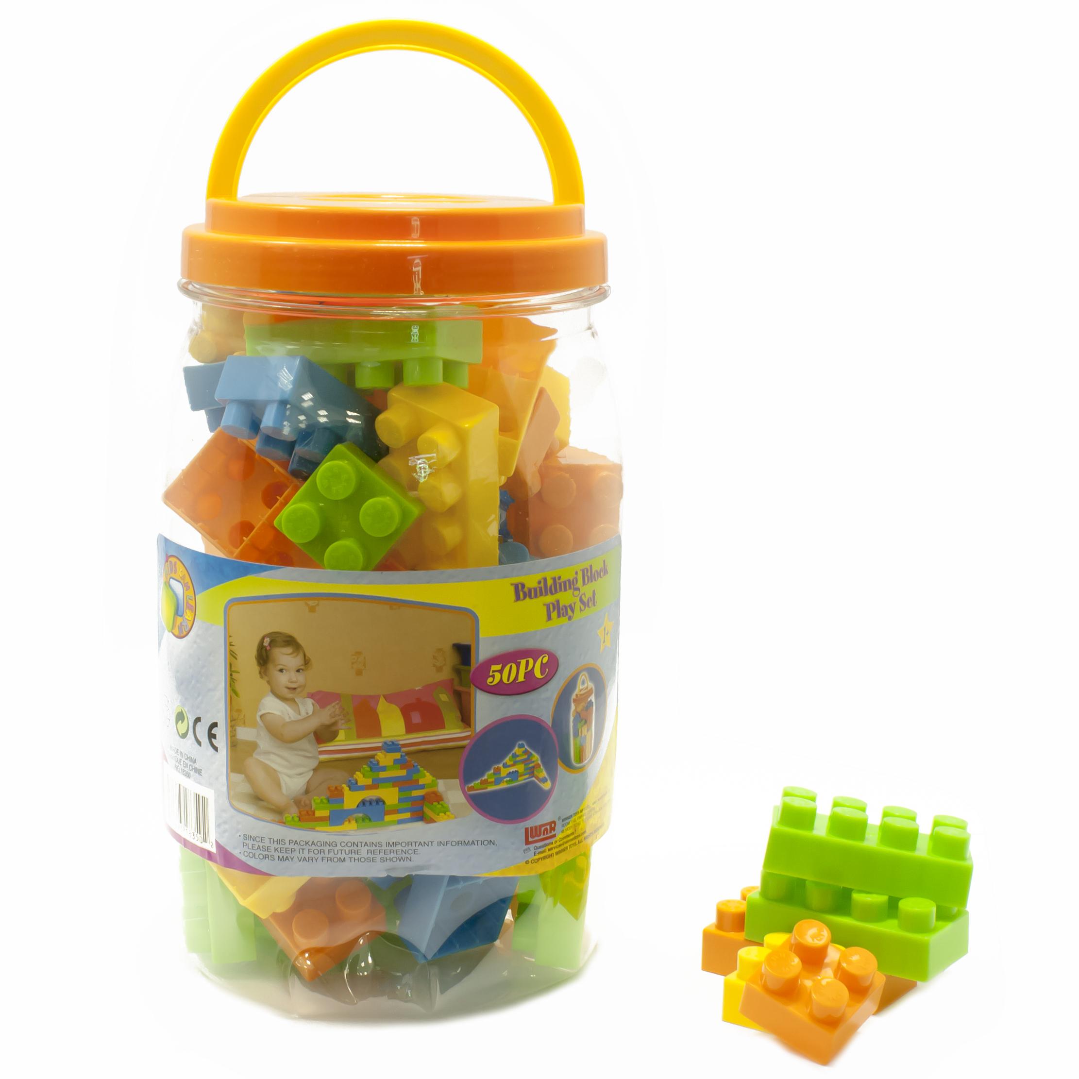 Winner Toys Kids Can Learn Building Blocks Playset Activity Blocks ...