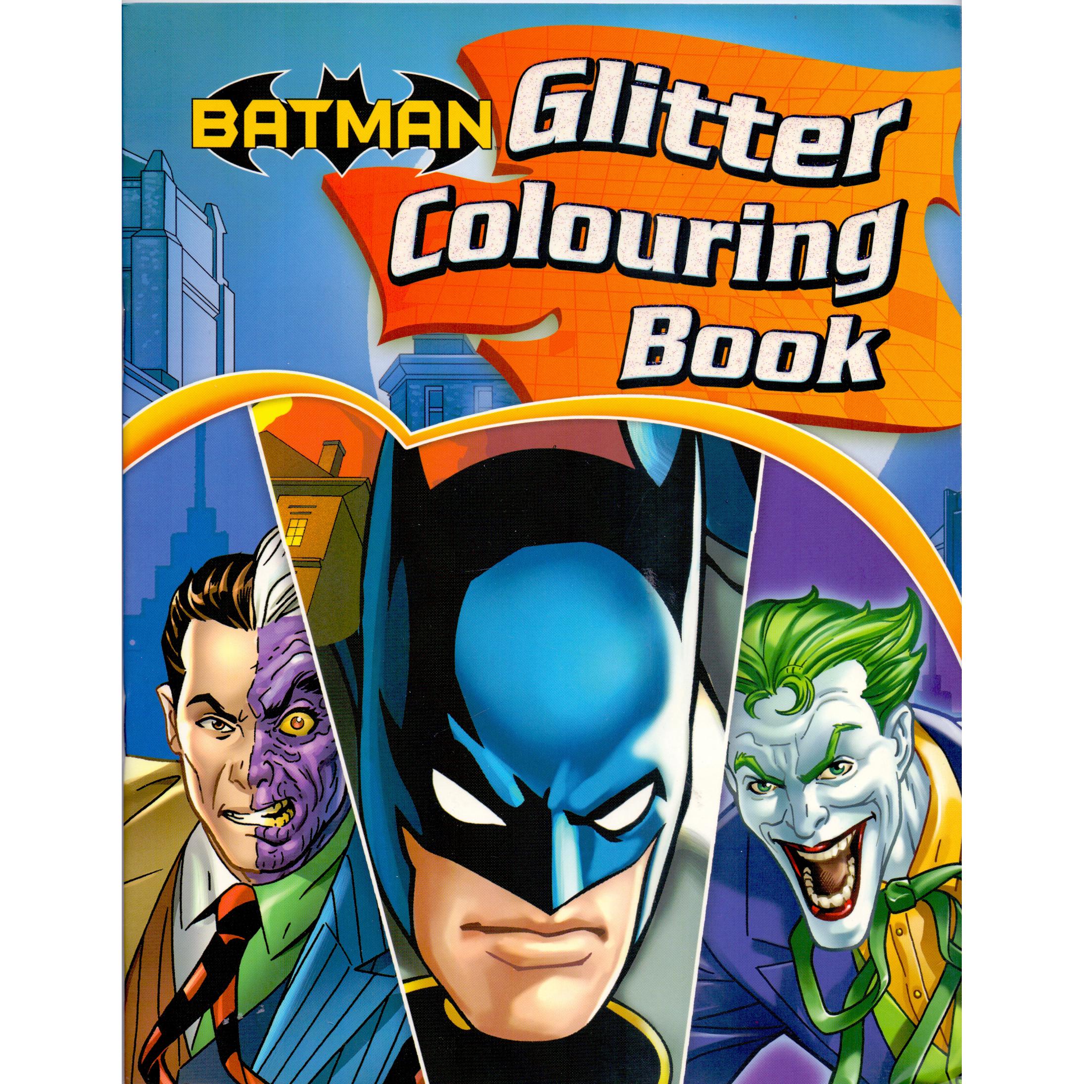Glitter Colouring Book Batman - Jarir.com KSA