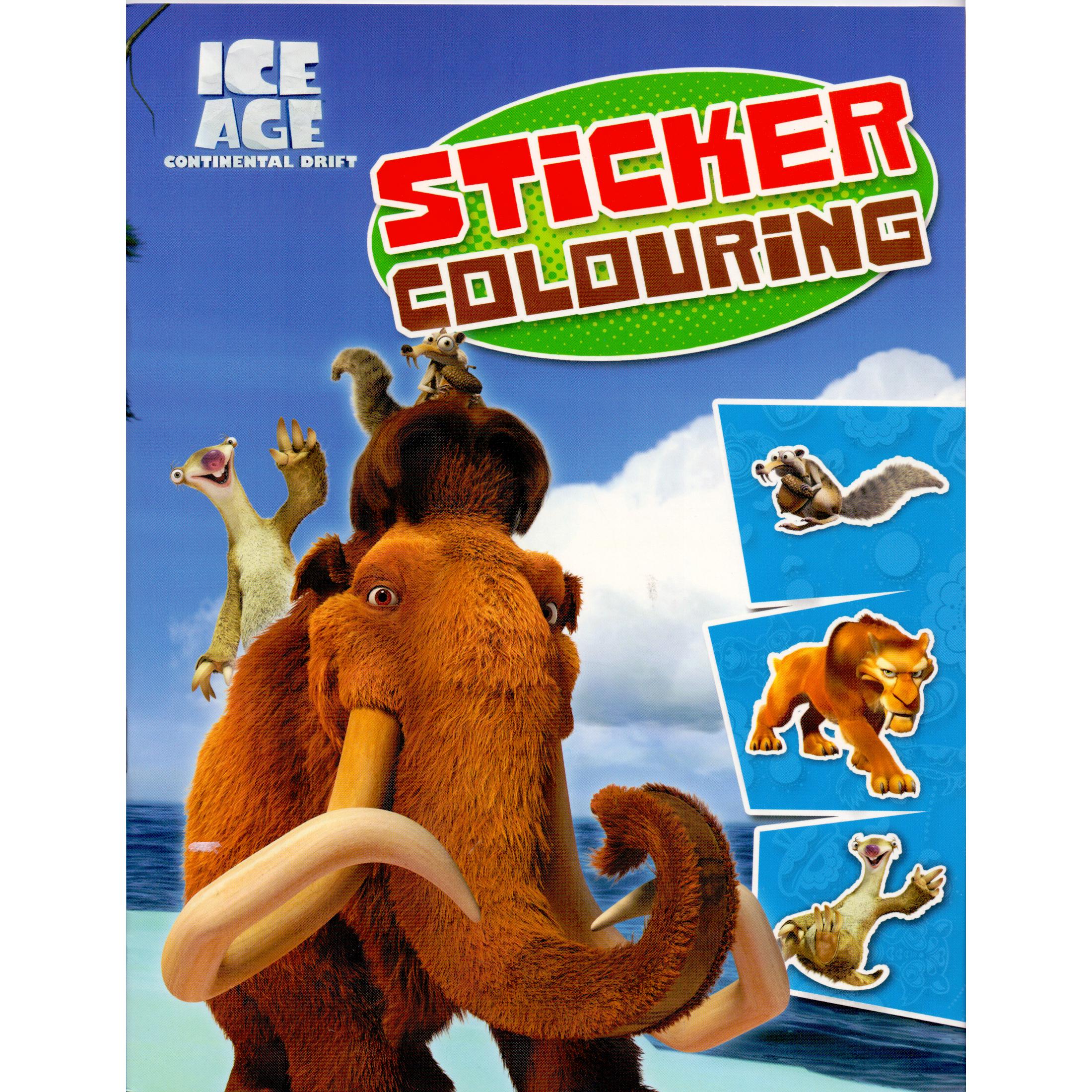 Sticker Colouring Book Ice Age لا ينطبق في مكتبة جرير السعودية