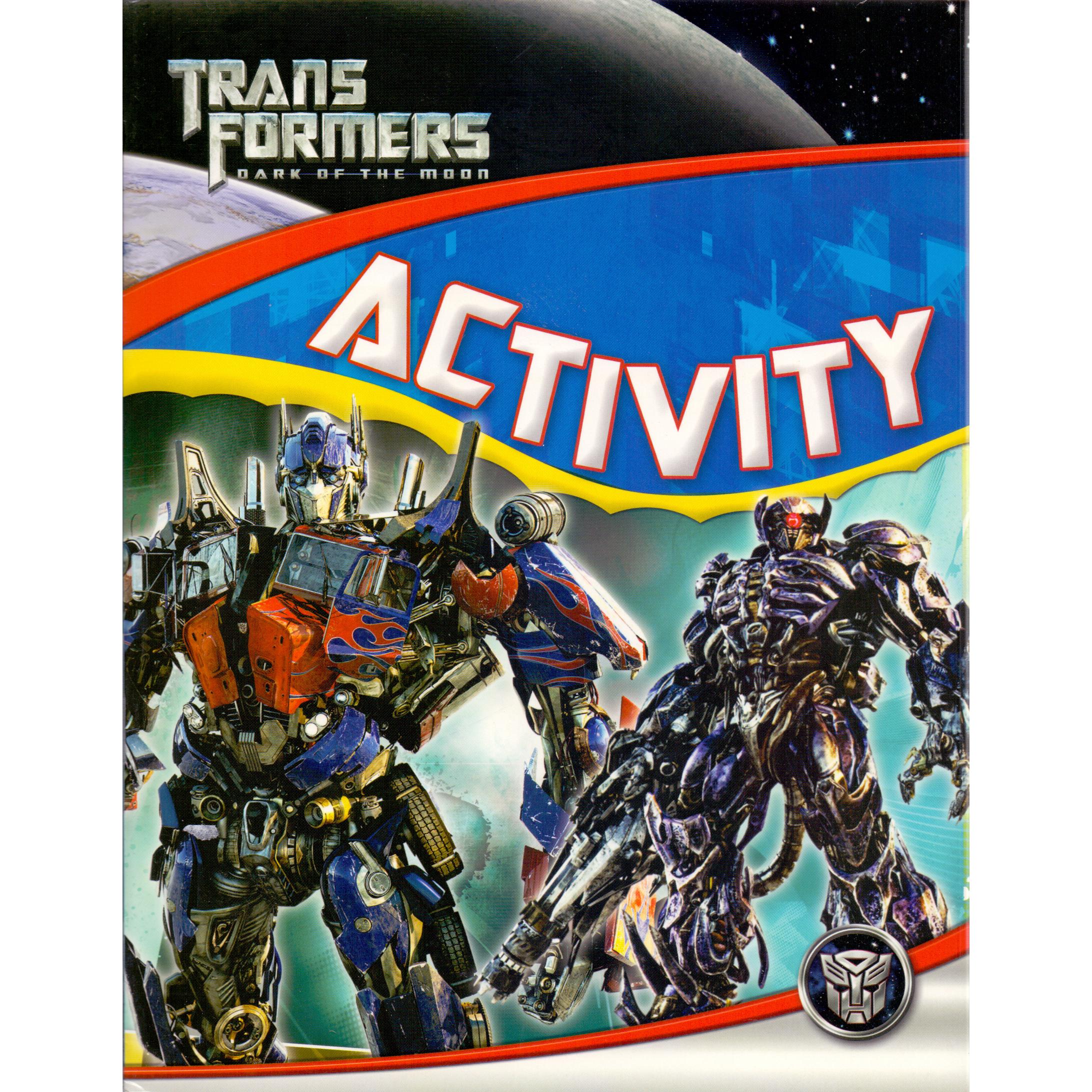Activity Book Transformers - Jarir.com KSA