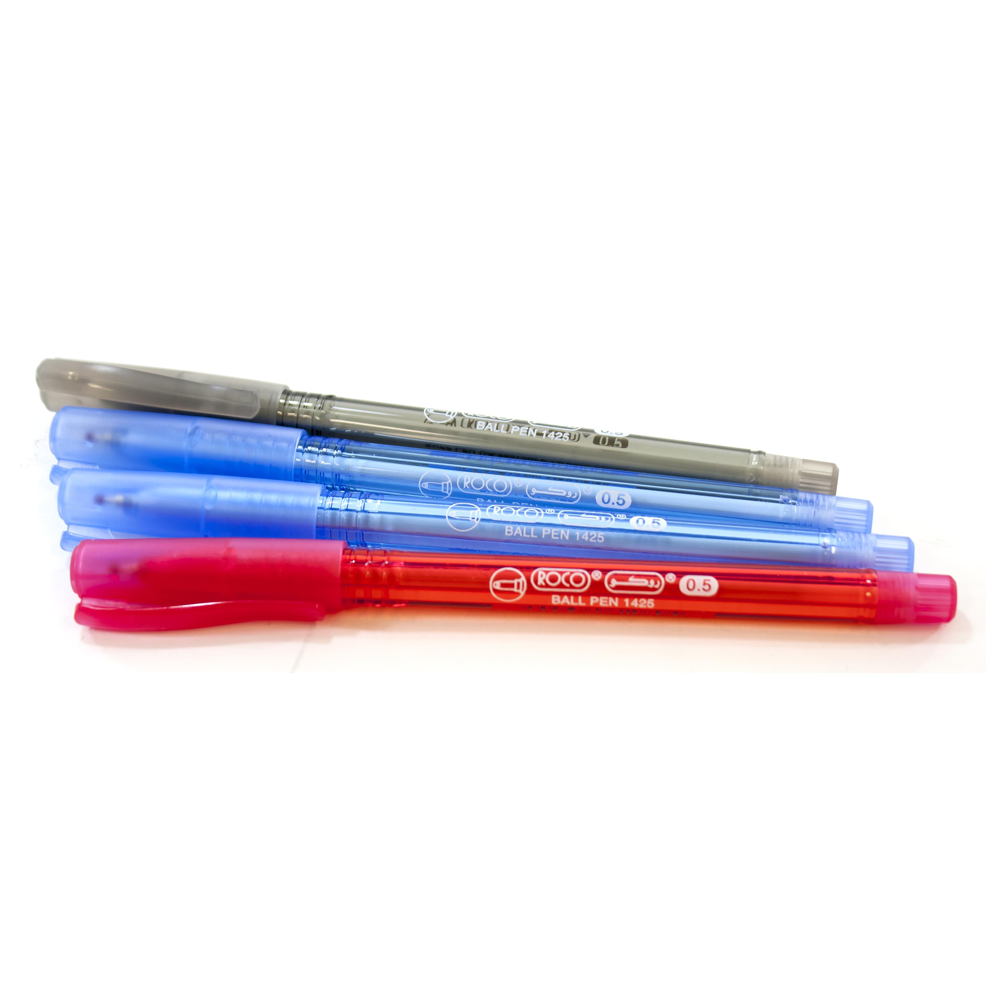 Roco 1425 Rollerball Pen Assorted Ink Color - Jarir Bookstore KSA