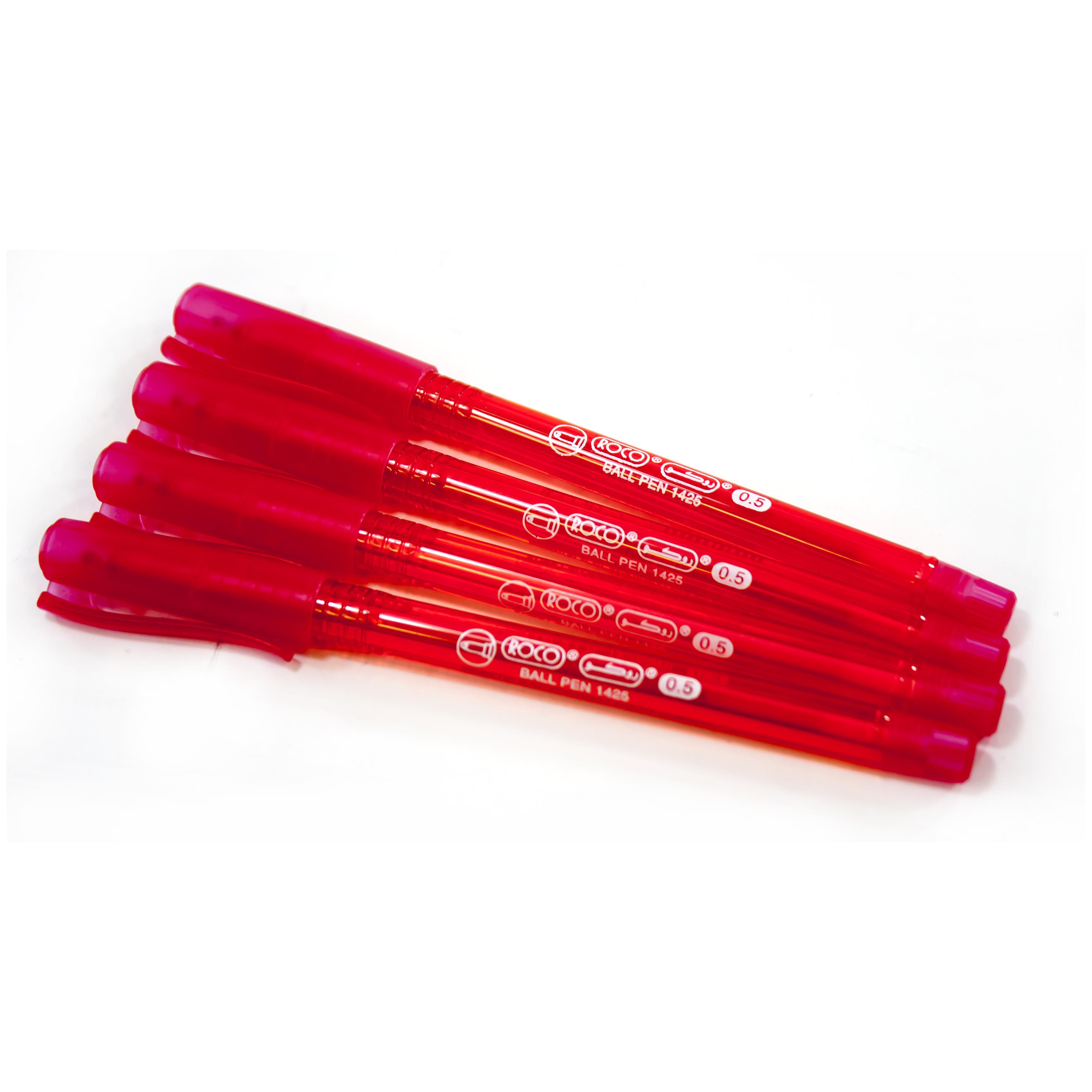 Roco 1425 Dry Ink Pen Red Ink Color - Jarir Bookstore KSA