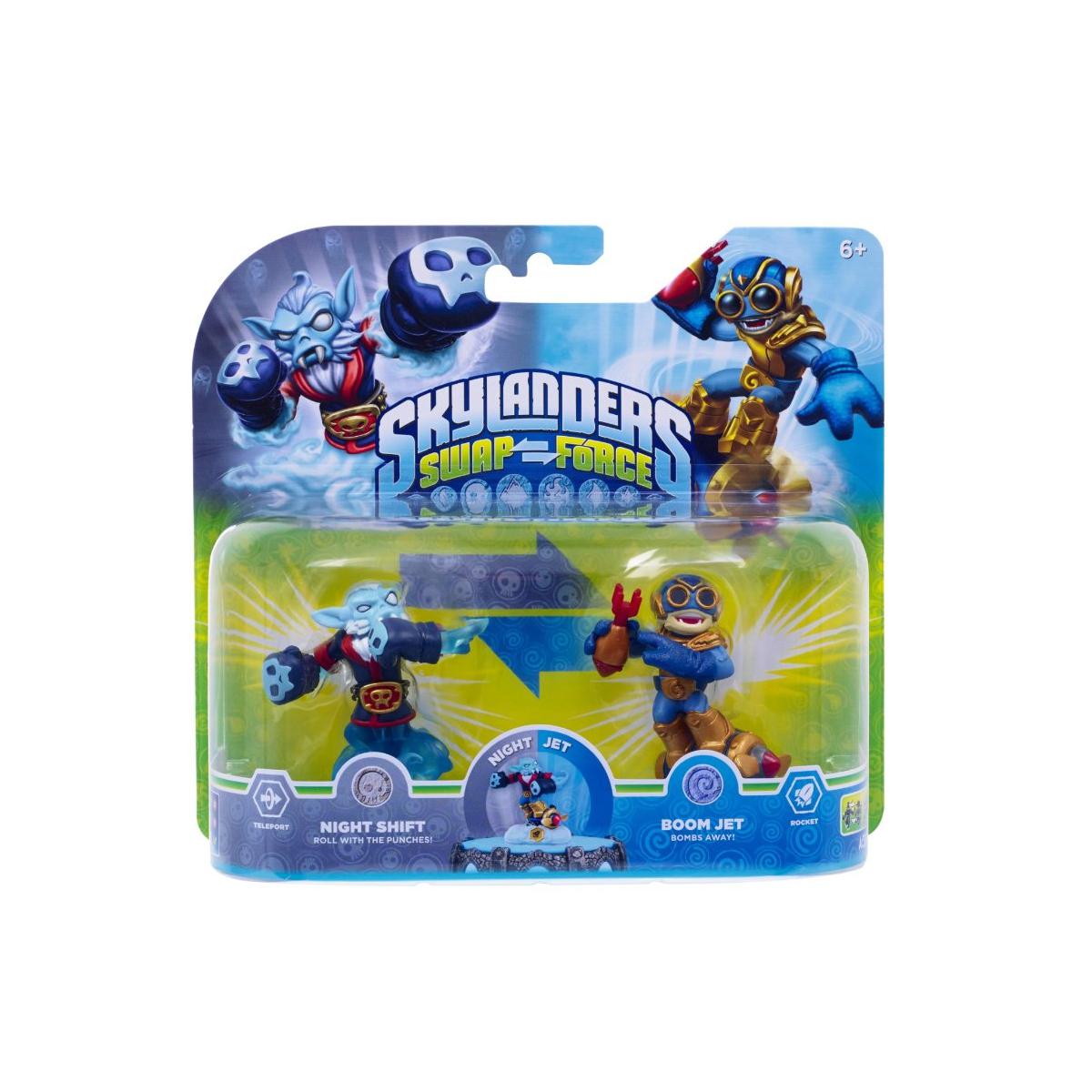 Skylanders SWAP Force Night Shift;Boom Jet GamePlay Character/Action ...