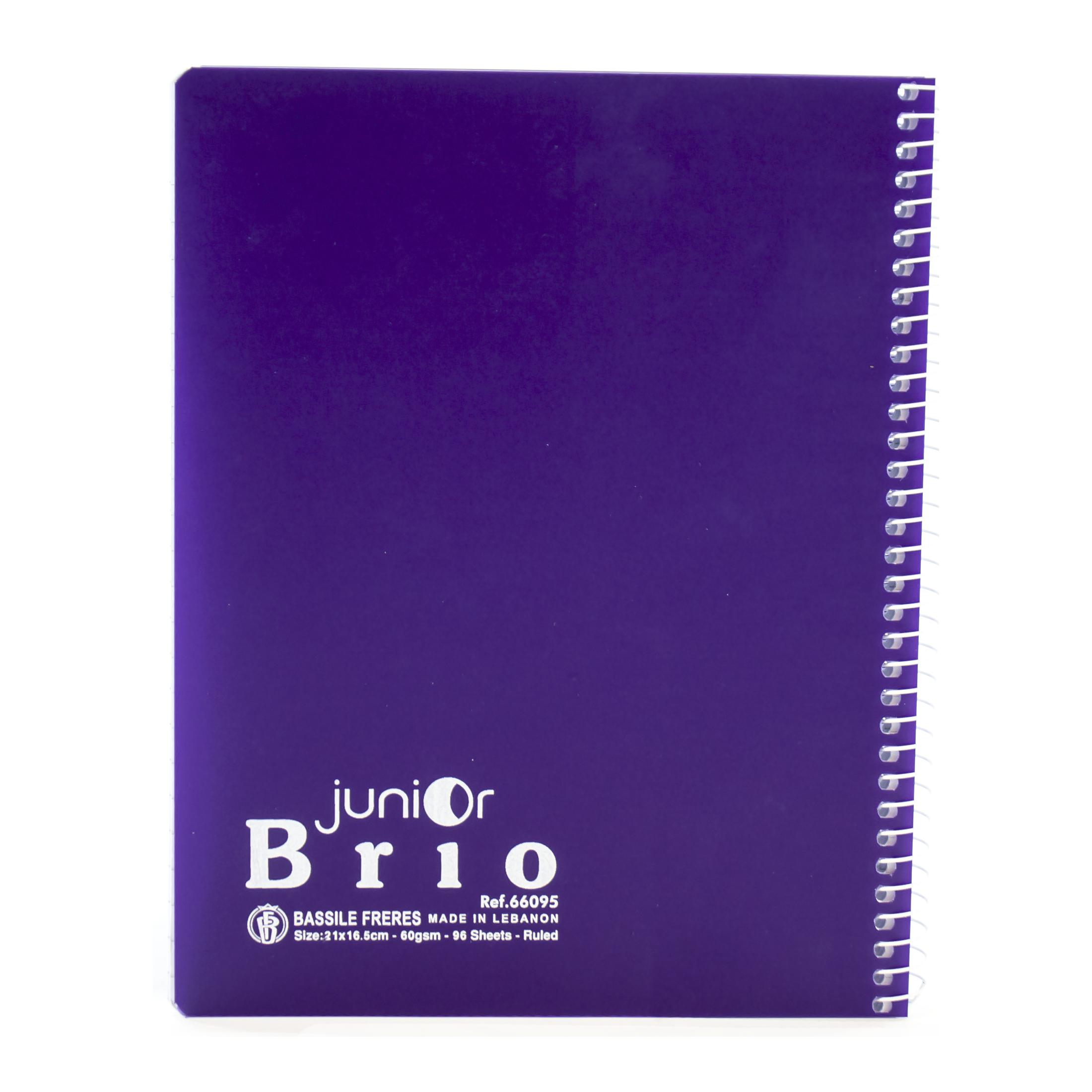Bassile Freres Exercise Book Brio Junior 16.5 X 22 cm - Jarir Bookstore KSA