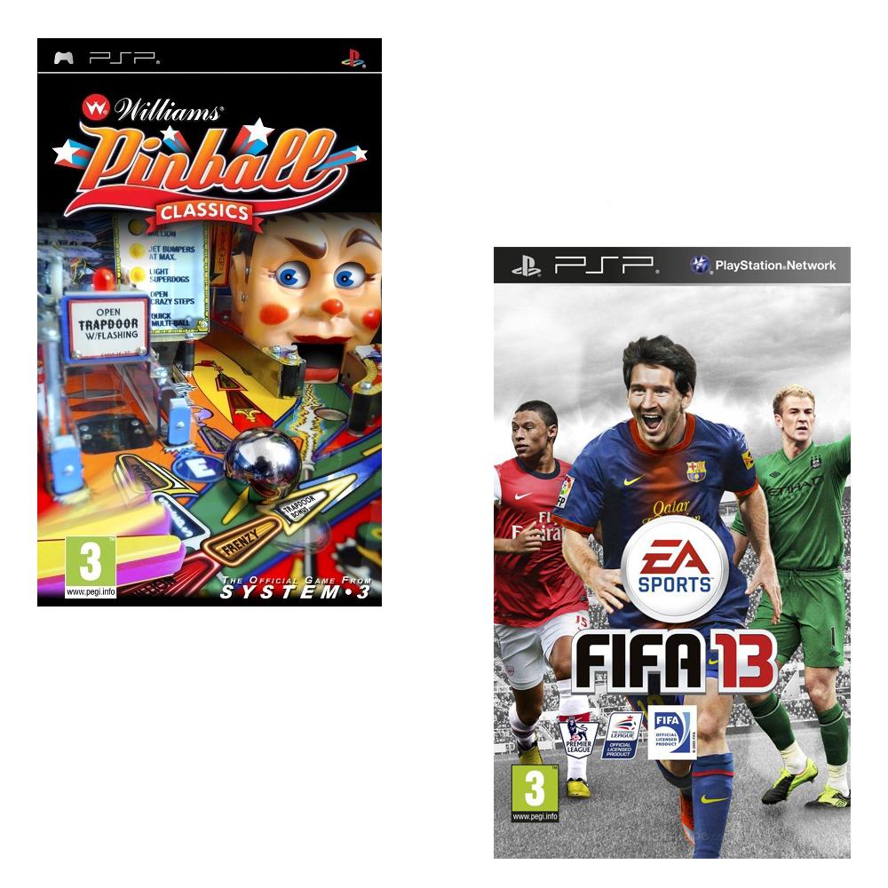 2 Game Bundle: Williams - Pinball Classic;FIFA 13 PSP (Games) EA ...