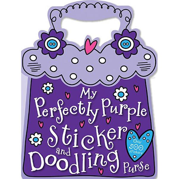 My Perfectly Purple Sticker and Doodling Purse Katie Cox - Jarir.com KSA