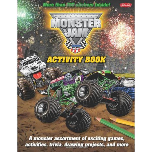 Monster Jam Activity Book Staffs of Walter Foster - Jarir.com KSA