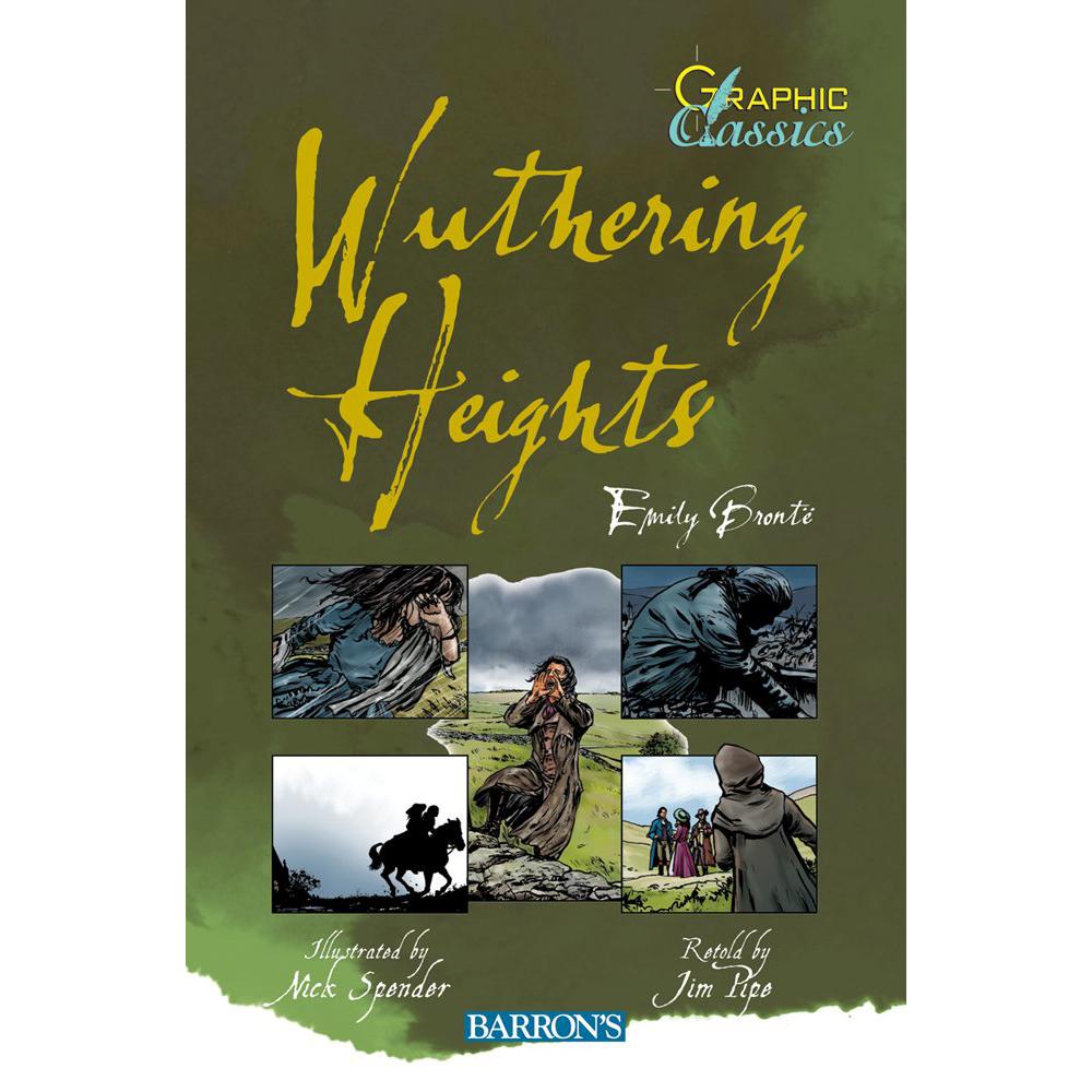 Wuthering Heights Barron's Graphic Classics Emily Bronte - Jarir.com KSA