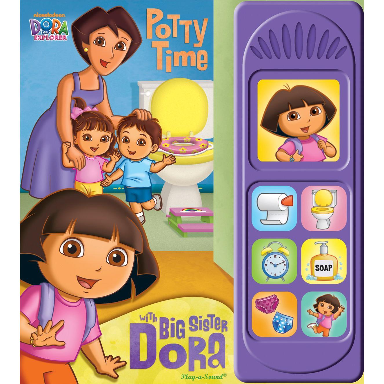 Potty Time with Big Sister Dora Dora The Explorer Kathy Broderick ...