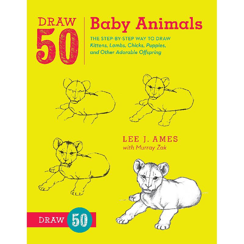 Baby Animals Draw 50 Lee Ames - Jarir.com KSA