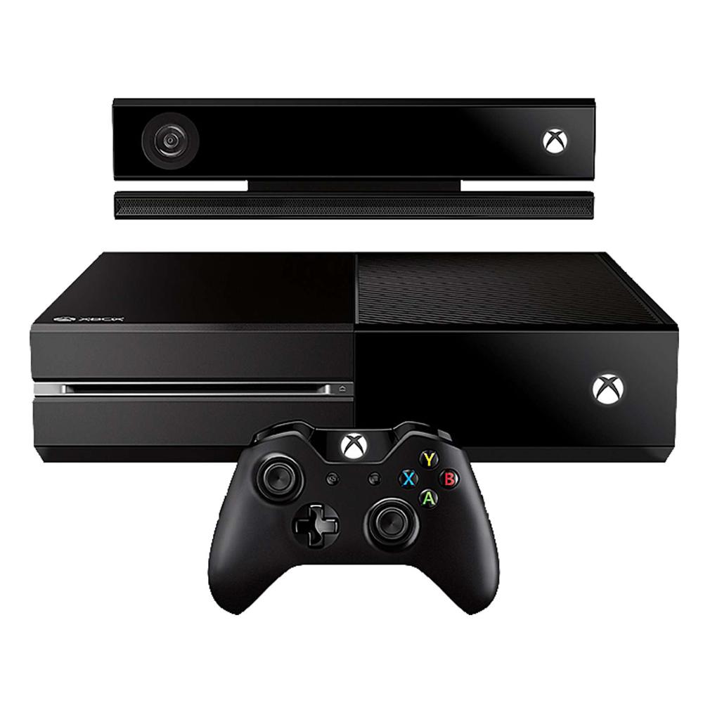 Microsoft Xbox One (with Kinect) 500 GB Black - Jarir Bookstore KSA