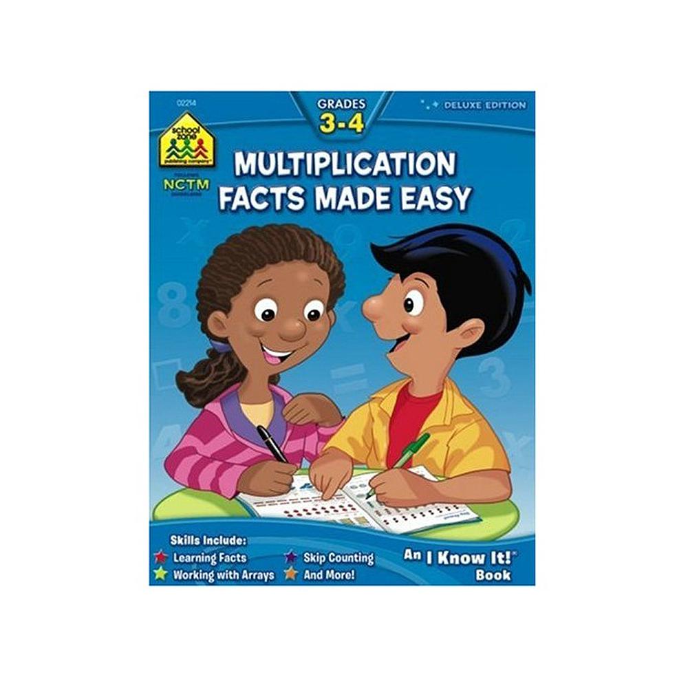 Multiplication Facts Made Easy, Grades3-4 (Ages 8-10) Barbara Bando ...