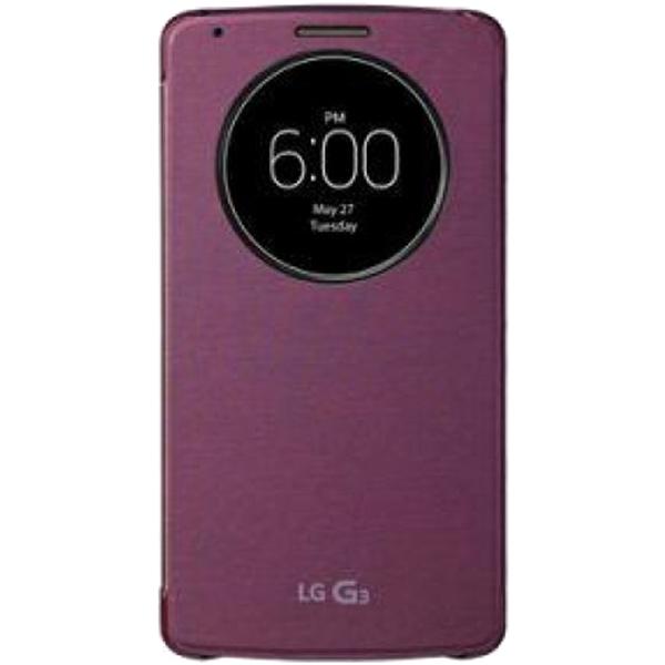 LG Quick Circle (Snap-on) Back Cover Mobile Case for (LG) G3 Red LG