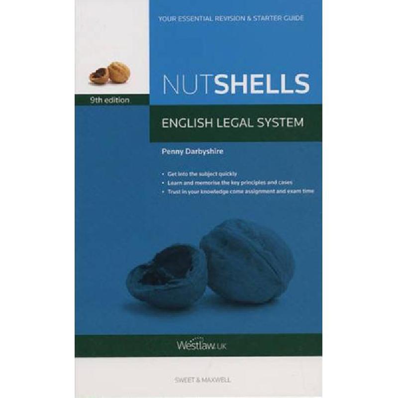 English Legal System, 9th Edition Nutshells Penny Darbyshire في مكتبة ...