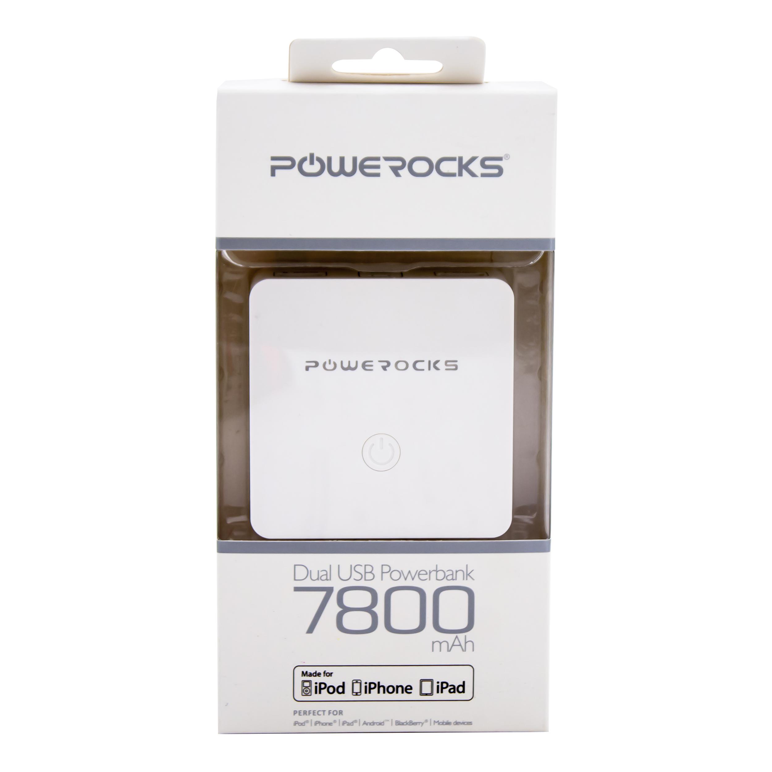 Powerocks Power Bank Charger 7800 mAh Dual USB at Jarir Bookstore KSA