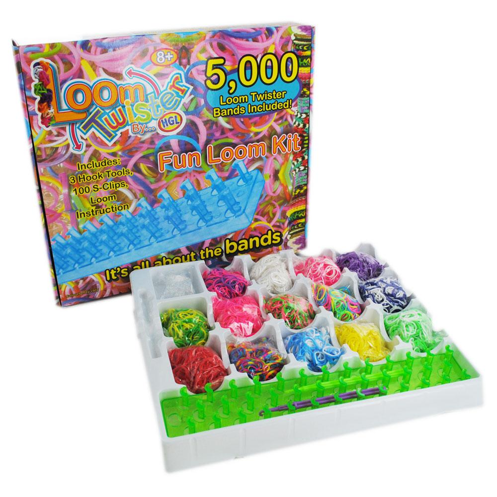 Creative Fun Loom Twister Set (5000 Pieces) Craft Activity Kit - Jarir ...