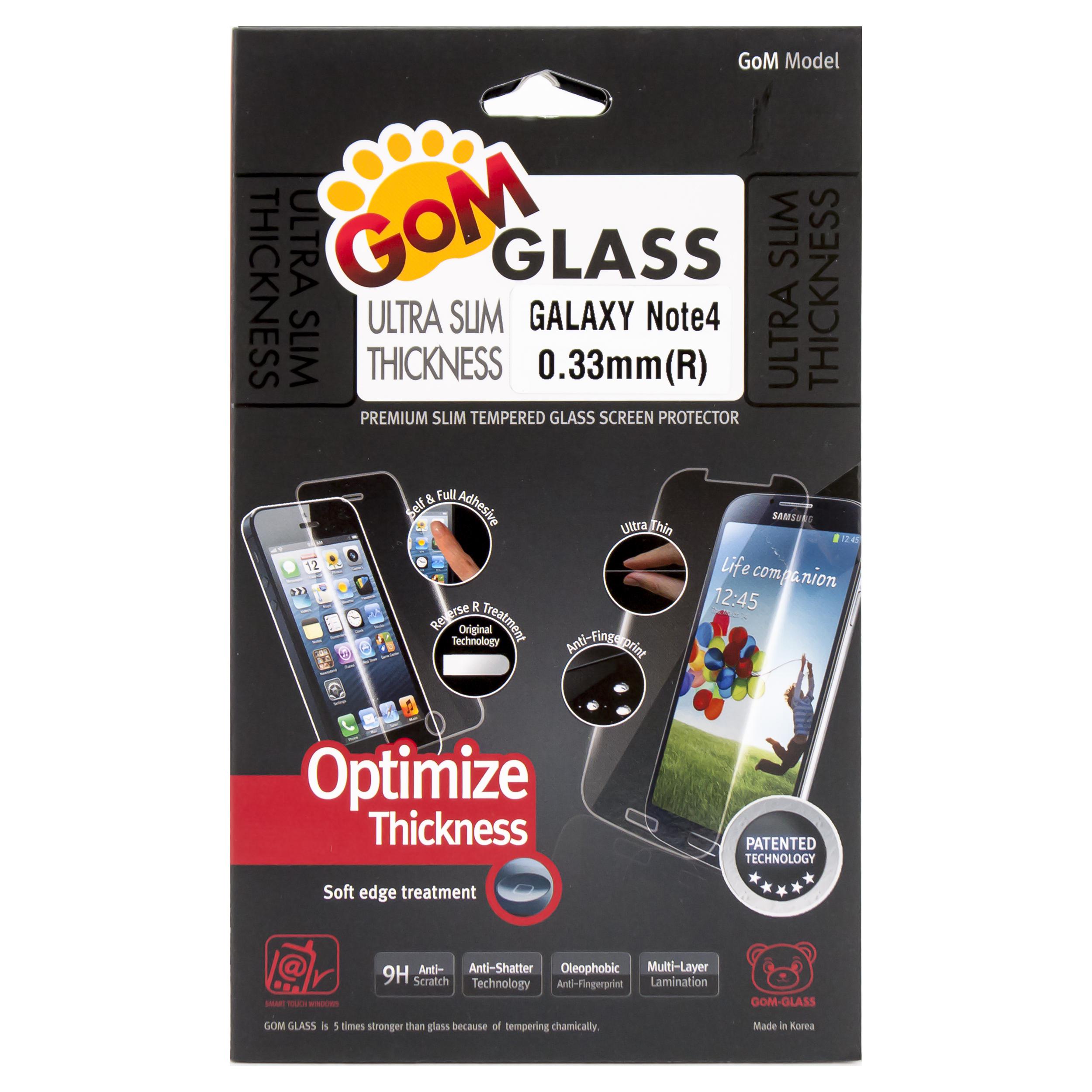 GOM-Glass Tempered Glass, Ultra Slim Smartphone Screen Protector for ...