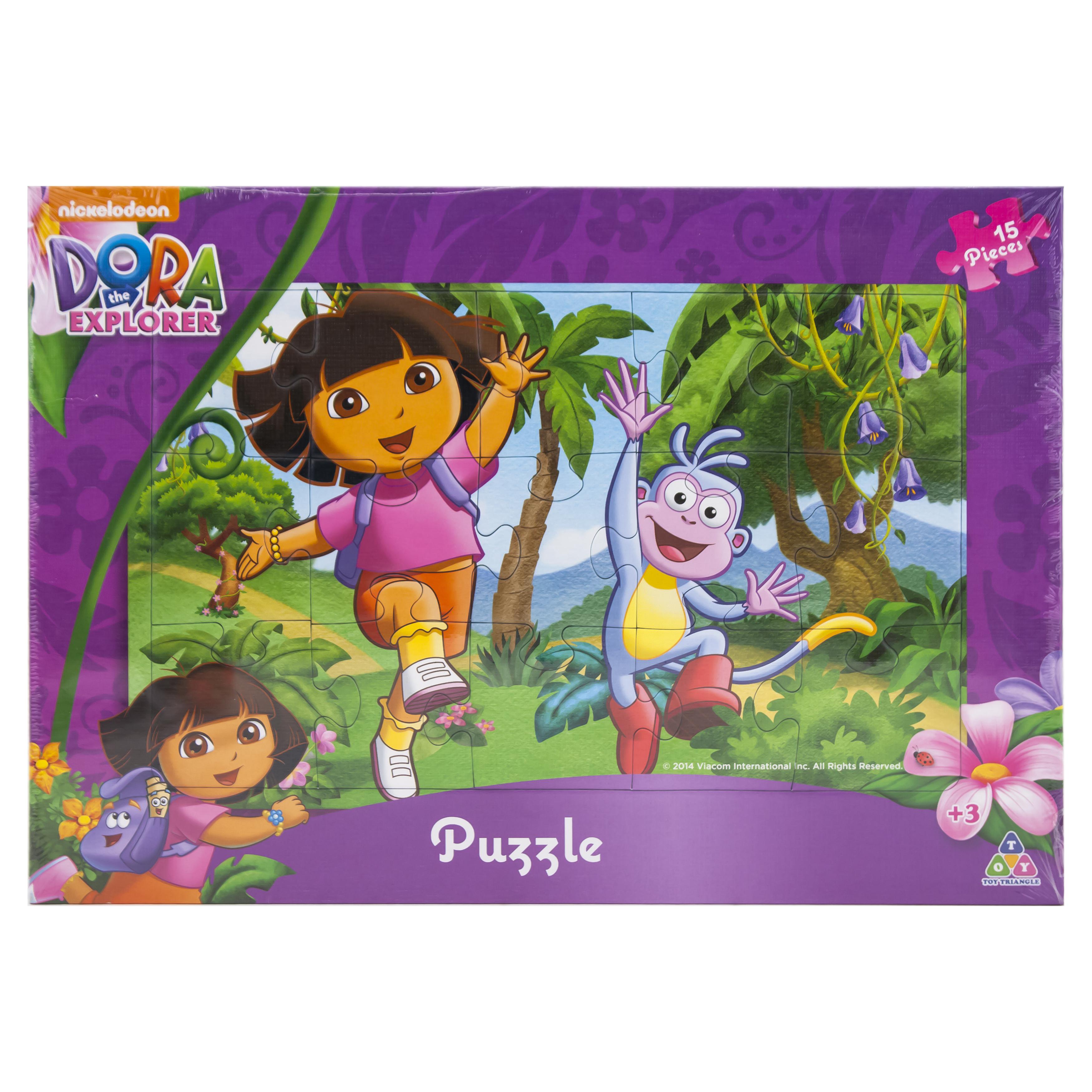 Dora The Explorer Picture Puzzle 15 Pieces - Jarir Bookstore KSA