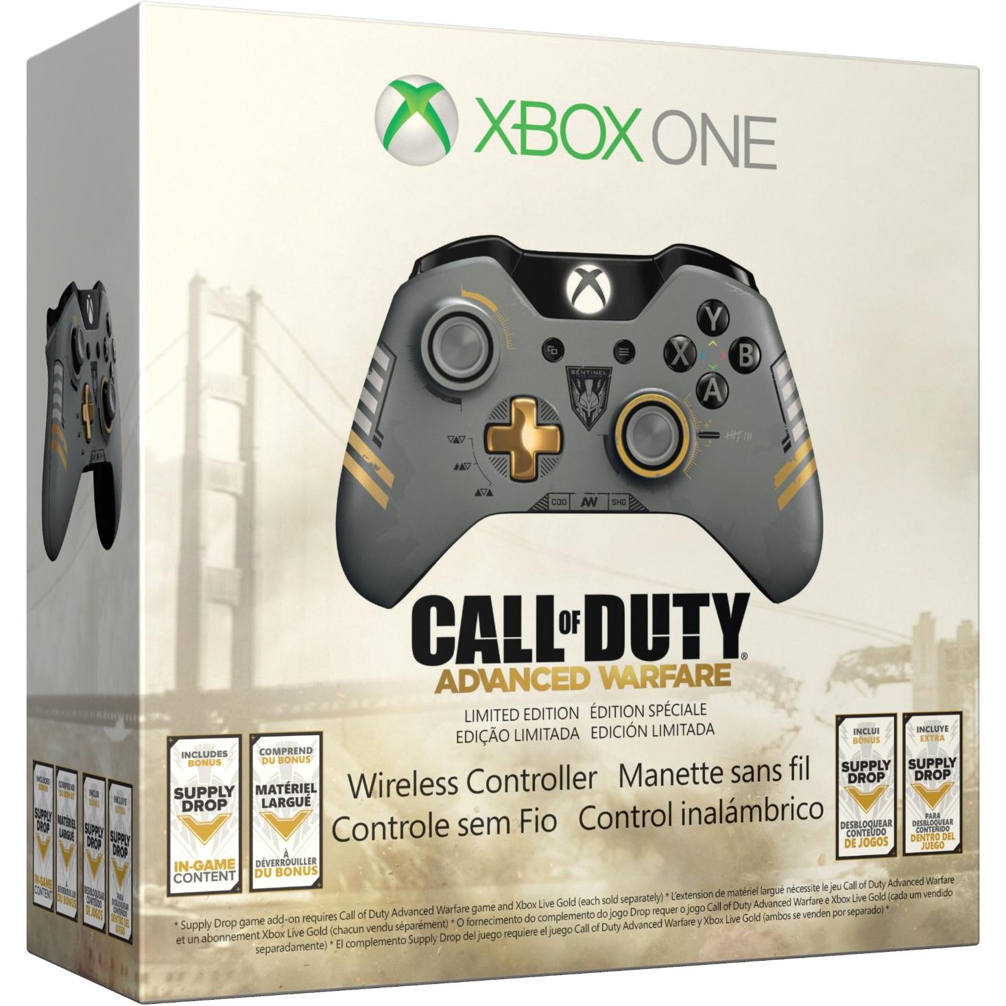 Microsoft Advance Warfare - Limited Edition Controller Bluetooth Black ...