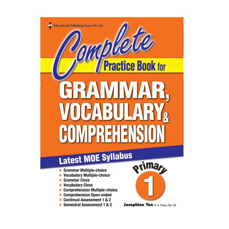 Complete Practice Book for Grammar, Vocabulary and Comprehension, Book ...