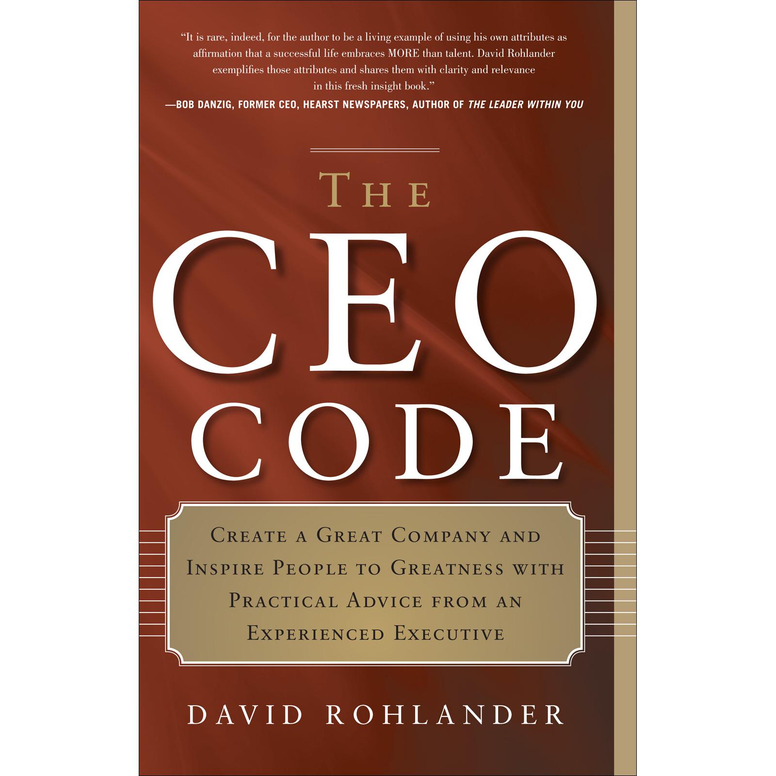 The CEO Code David Rohlander - Jarir.com KSA
