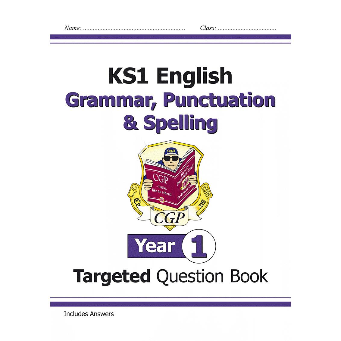 Book 1 - English Targeted Question Book, Year 1 Key Stage Staffs of CGP ...