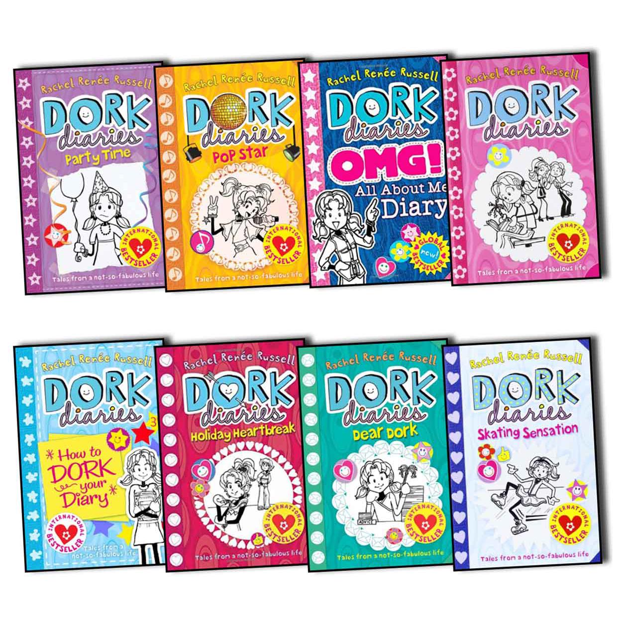8 Book Dork Diaries Rachel Renee Russell - Jarir.com KSA
