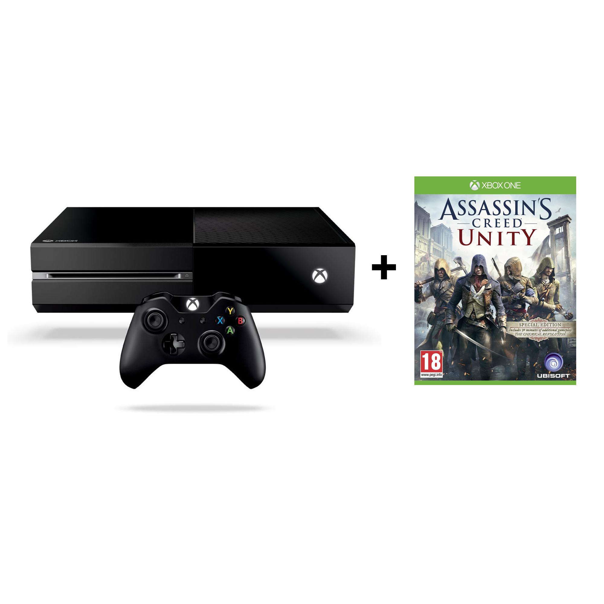 Microsoft Xbox One 500 GB Black - Jarir Bookstore KSA