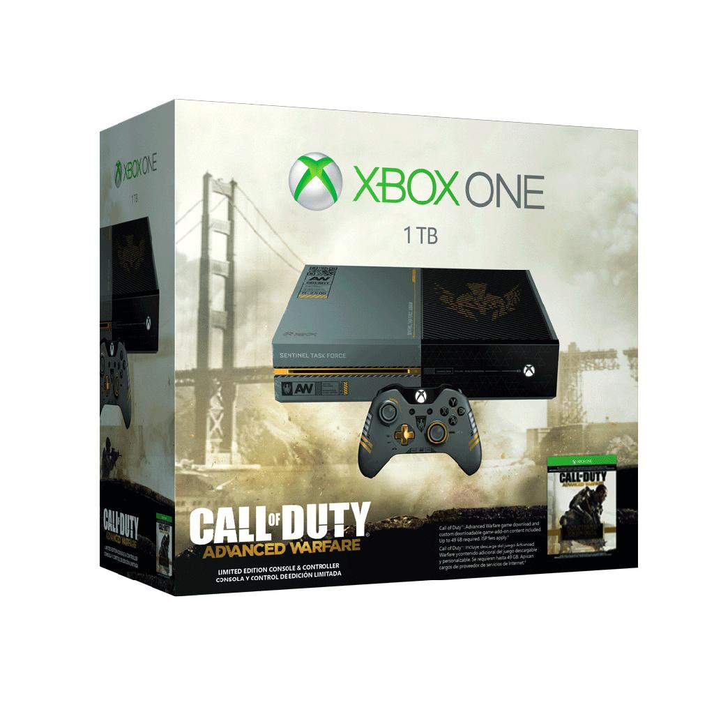 Microsoft Xbox One Xbox One 1 TB Bundle with Call of Duty: Advanced ...