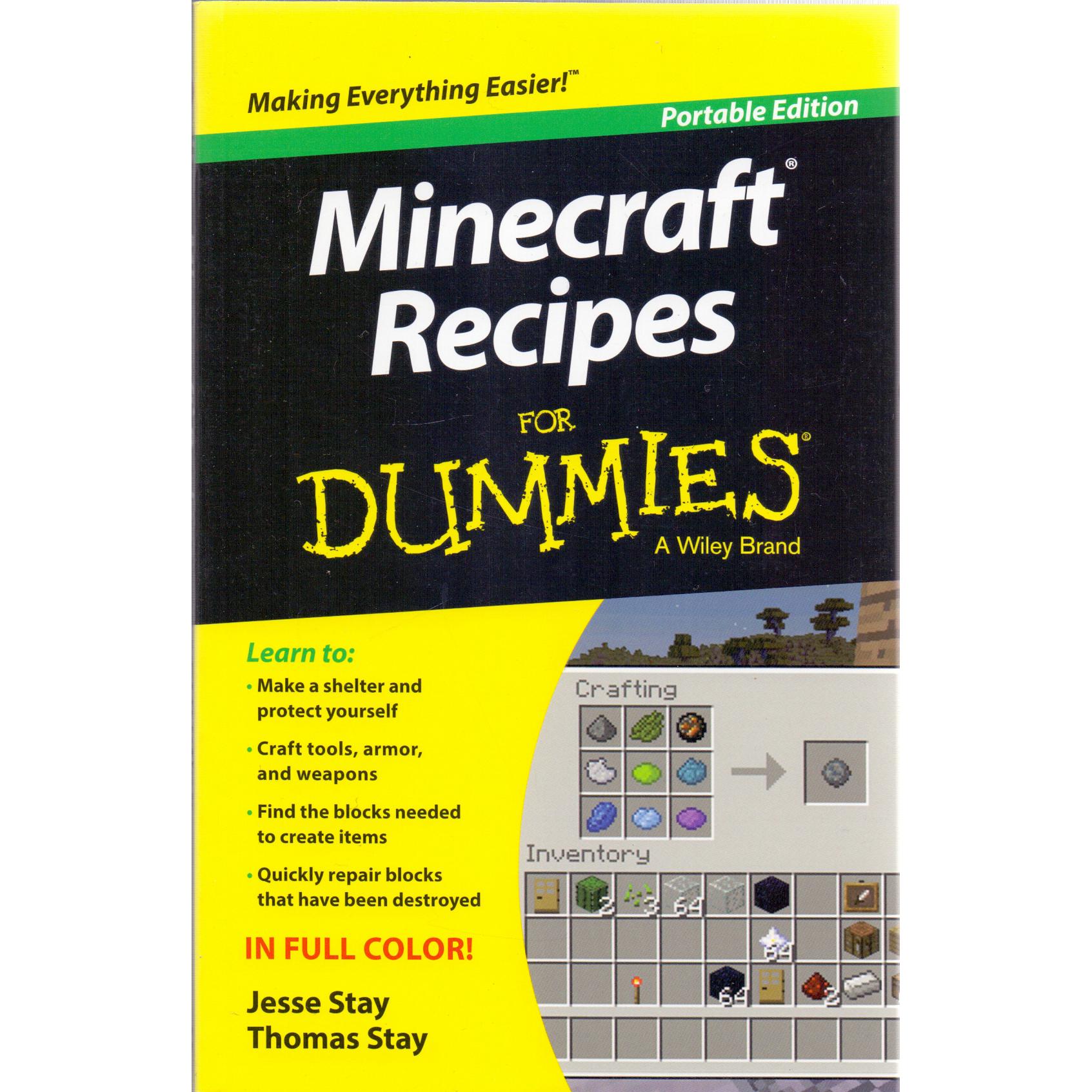 Minecraft Recipes for Dummies Jesse Stay - Jarir.com KSA