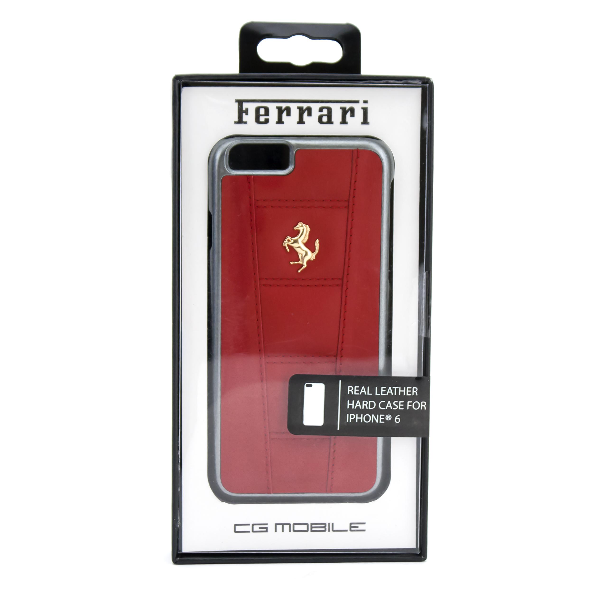 Ferrari 458 Collection Back Cover Mobile Case for iPhone 6 Red Ferrari