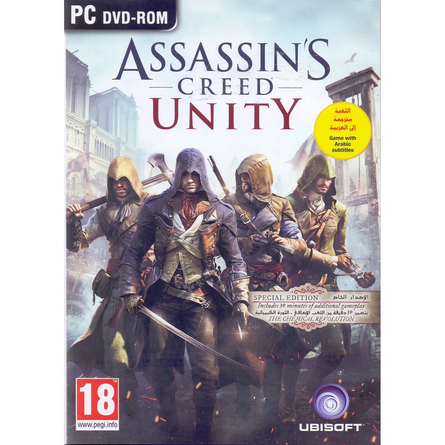 Assassin's Creed: Unity - Special Edition PC Game Blu-ray Disc UbiSoft ...