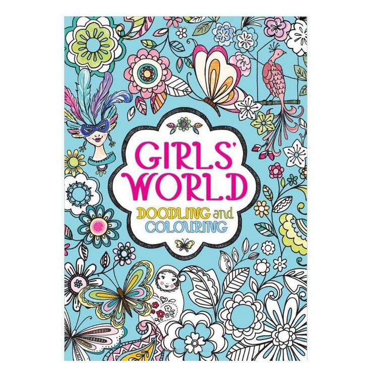 Girls' World Doodles Staffs of Michael O'Mara - Jarir.com KSA