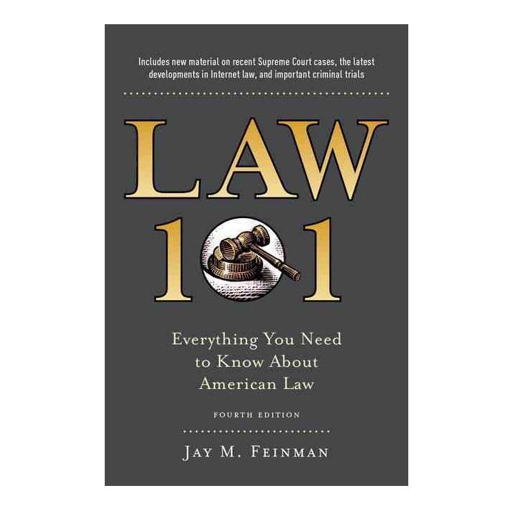 4th Edition Law 101 Jay Feinman في مكتبة جرير السعودية
