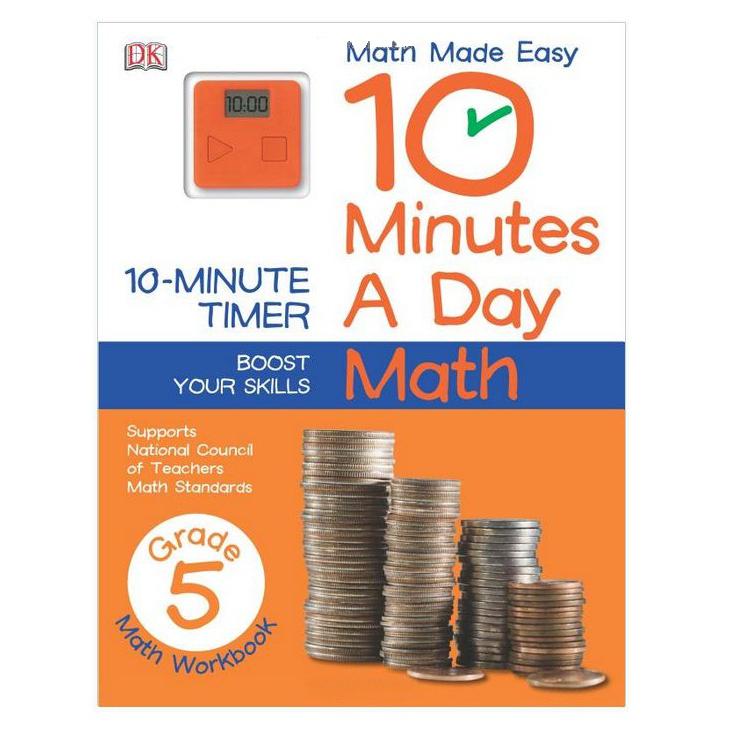 10 Minutes a Day: Math, Fifth Grade Math Made Easy Staffs of DK ...