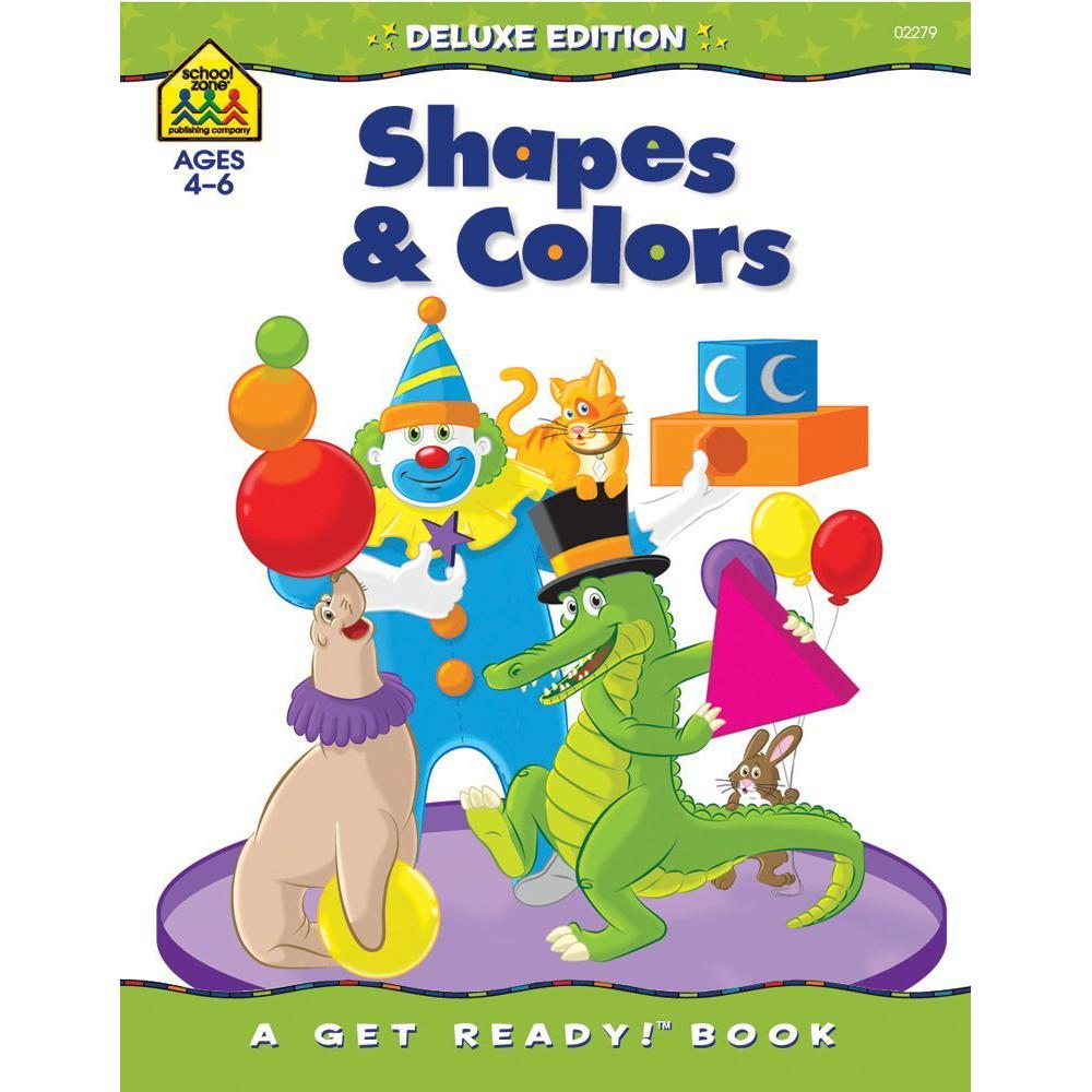 Colors & Shapes, Deluxe Edition - Ages 4 - 6 Get Ready Barbara ...