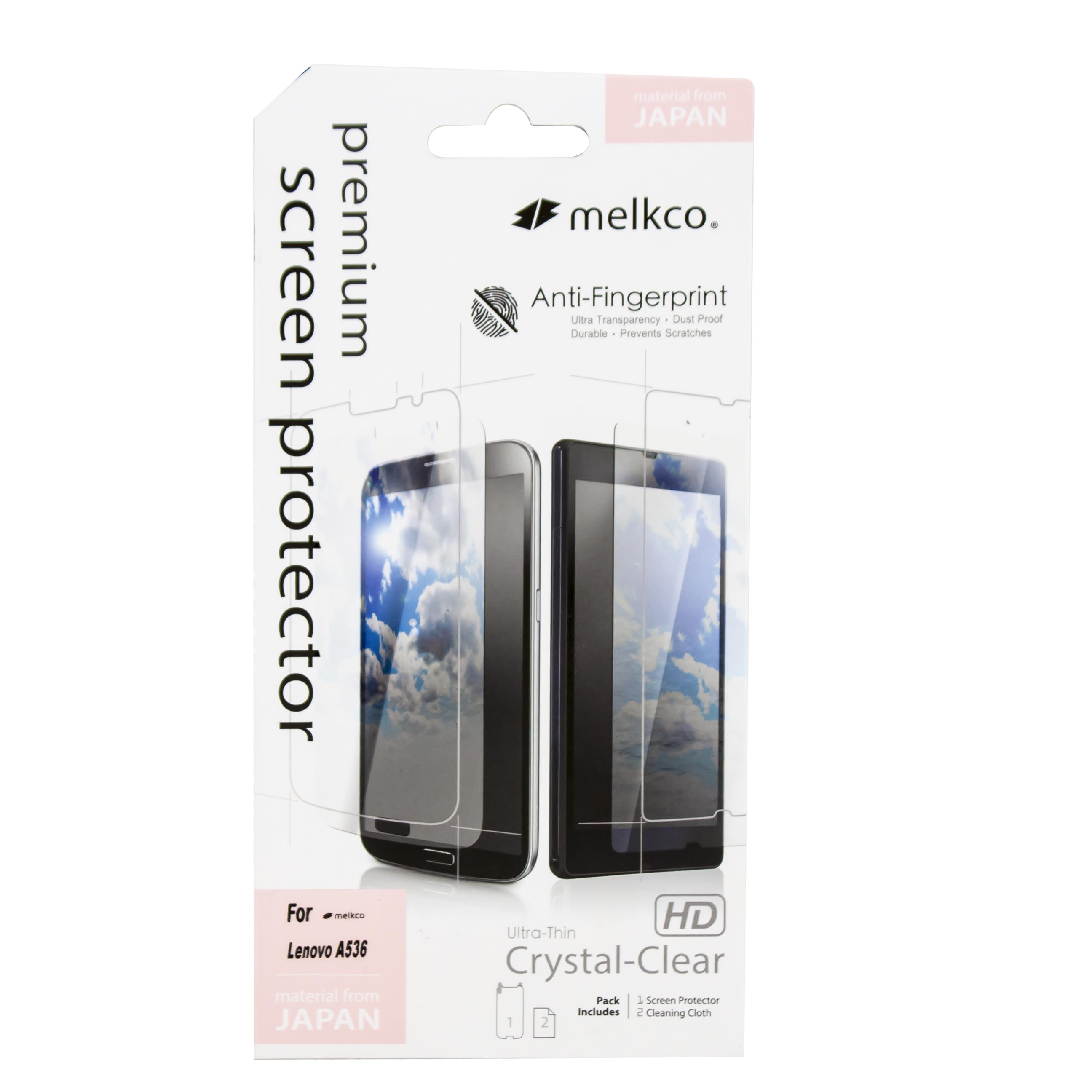 ميلكو كريستال شفاف واقي شاشة هاتف ذكي متوافق مع لينوفو ايه 536 - مكتبة ...