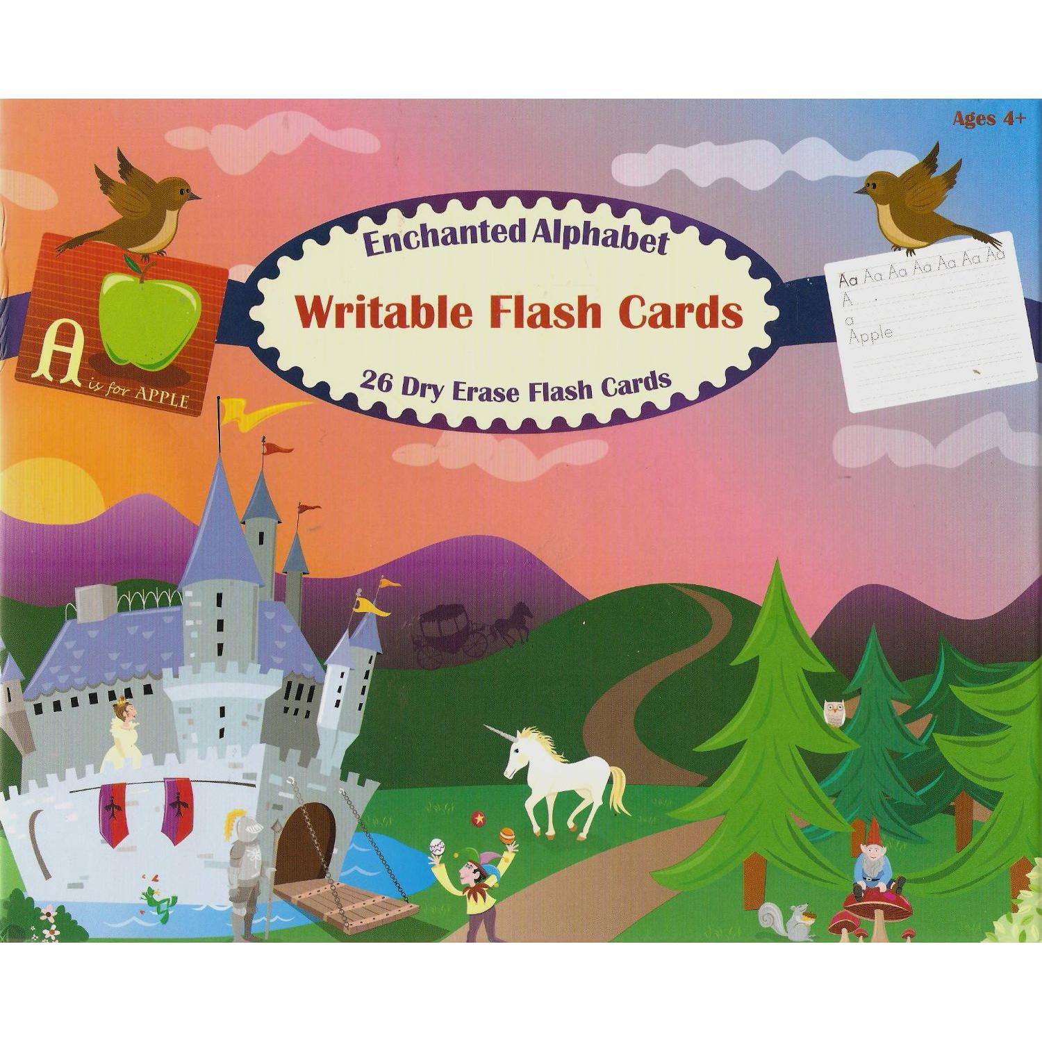 Enchanted Alphabet, Writeable Flash Cards لا ينطبق لا ينطبق - مكتبة ...