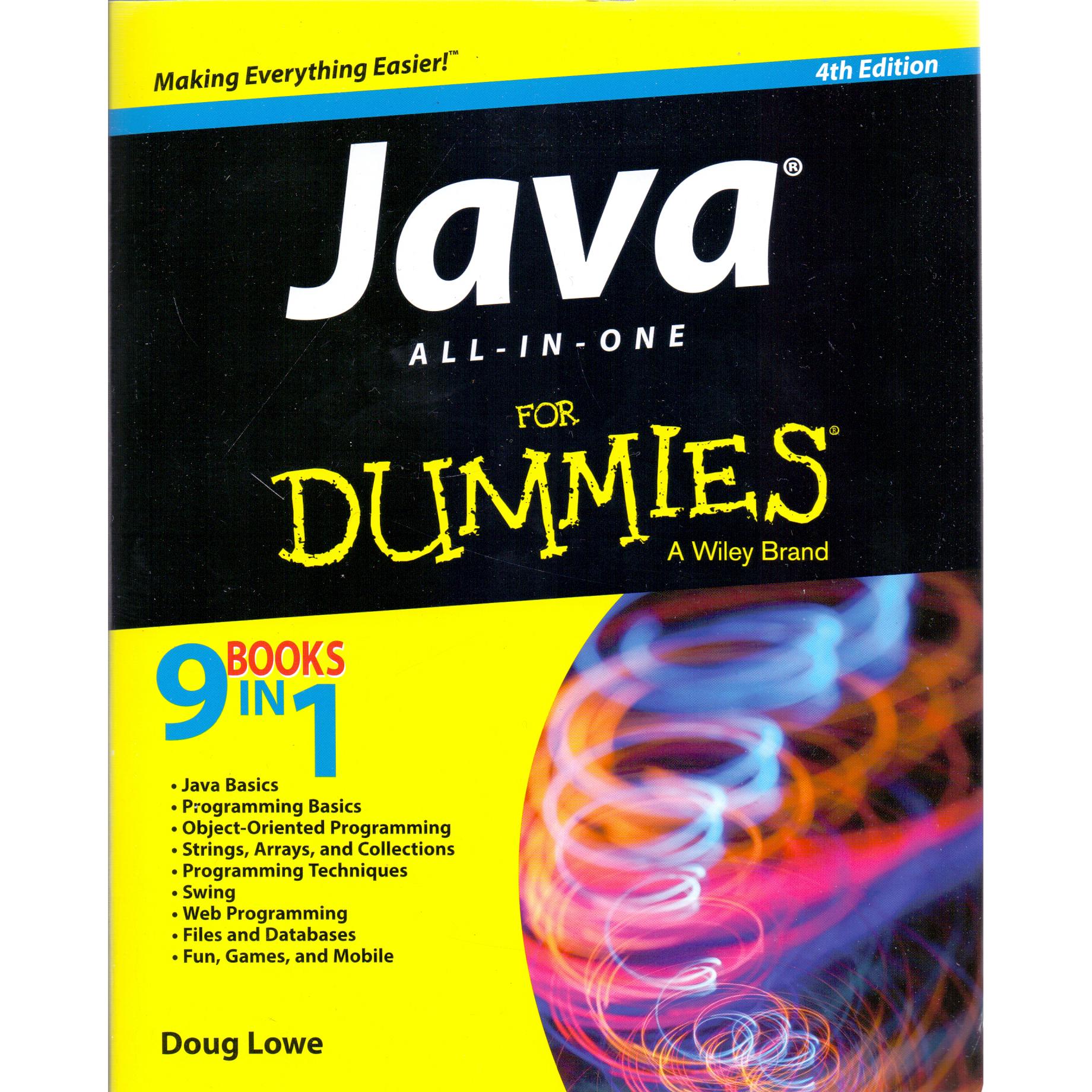 Java, 4th Edition for Dummies Doug Lowe - مكتبة جرير السعودية