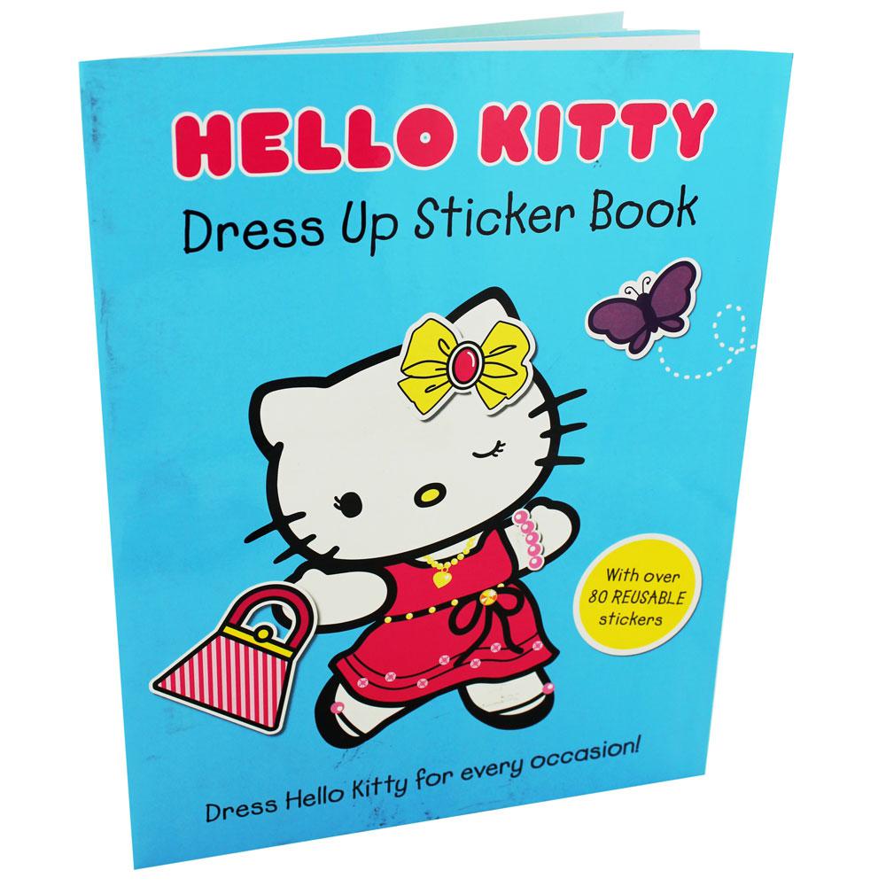 Dress Up Sticker BooK Hello Kitty Staffs of Harper Collins - Jarir.com KSA
