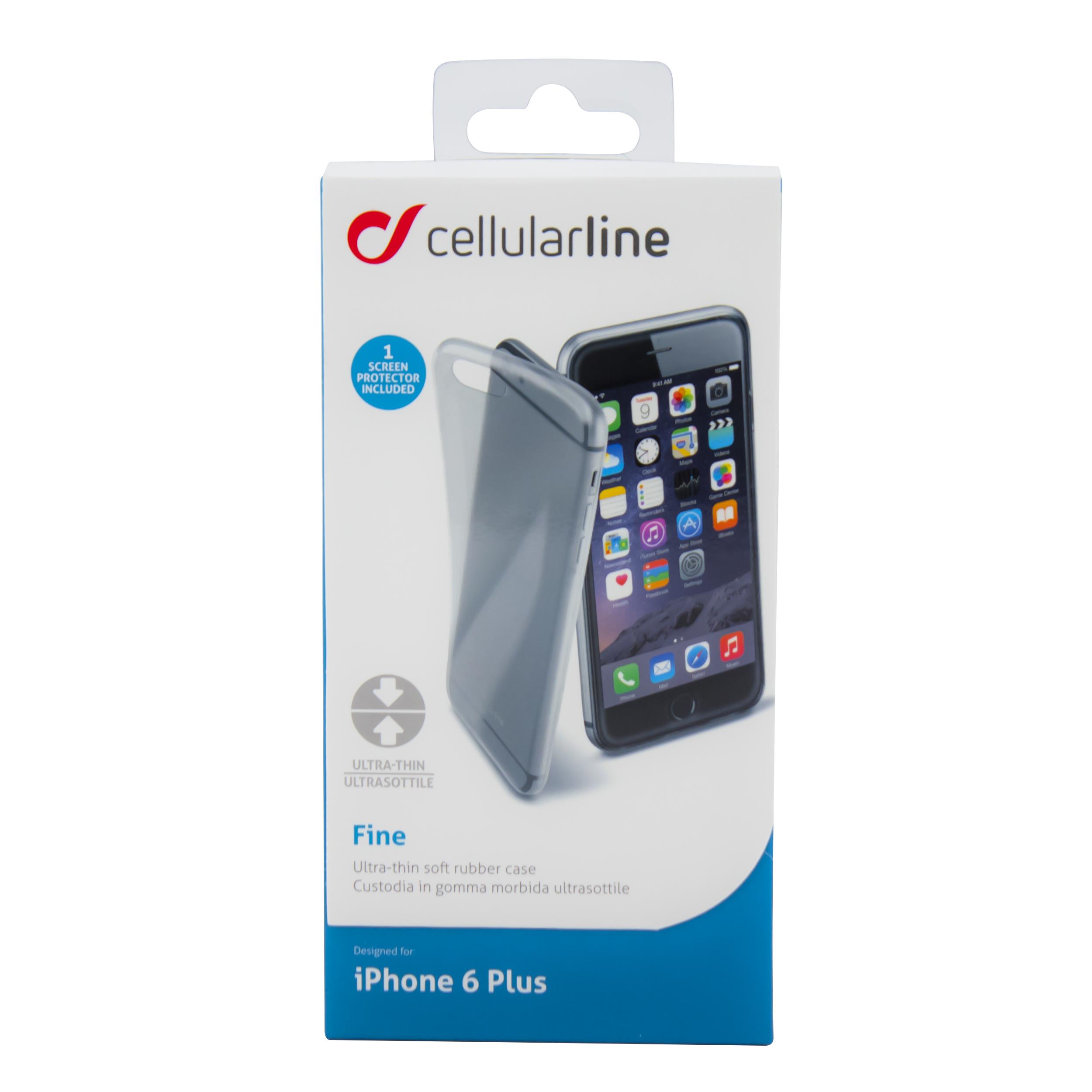 Cellularline Fine Back Cover Mobile Case for iPhone 6 Plus/iPhone 6s ...