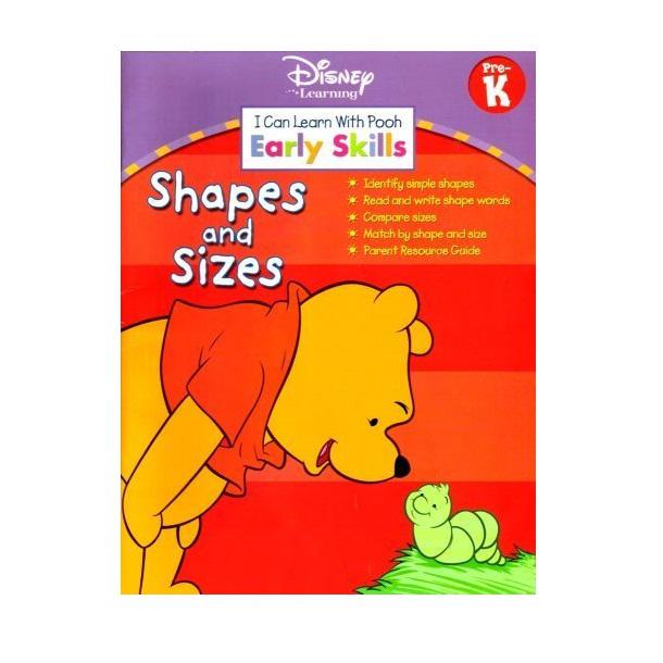 I Can Learn with Pooh, Early Skills, Shapes and Sizes, Workbook - Pre-K ...