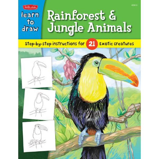 Rainforests & Jungle Animals Learn to Draw - Jarir.com KSA
