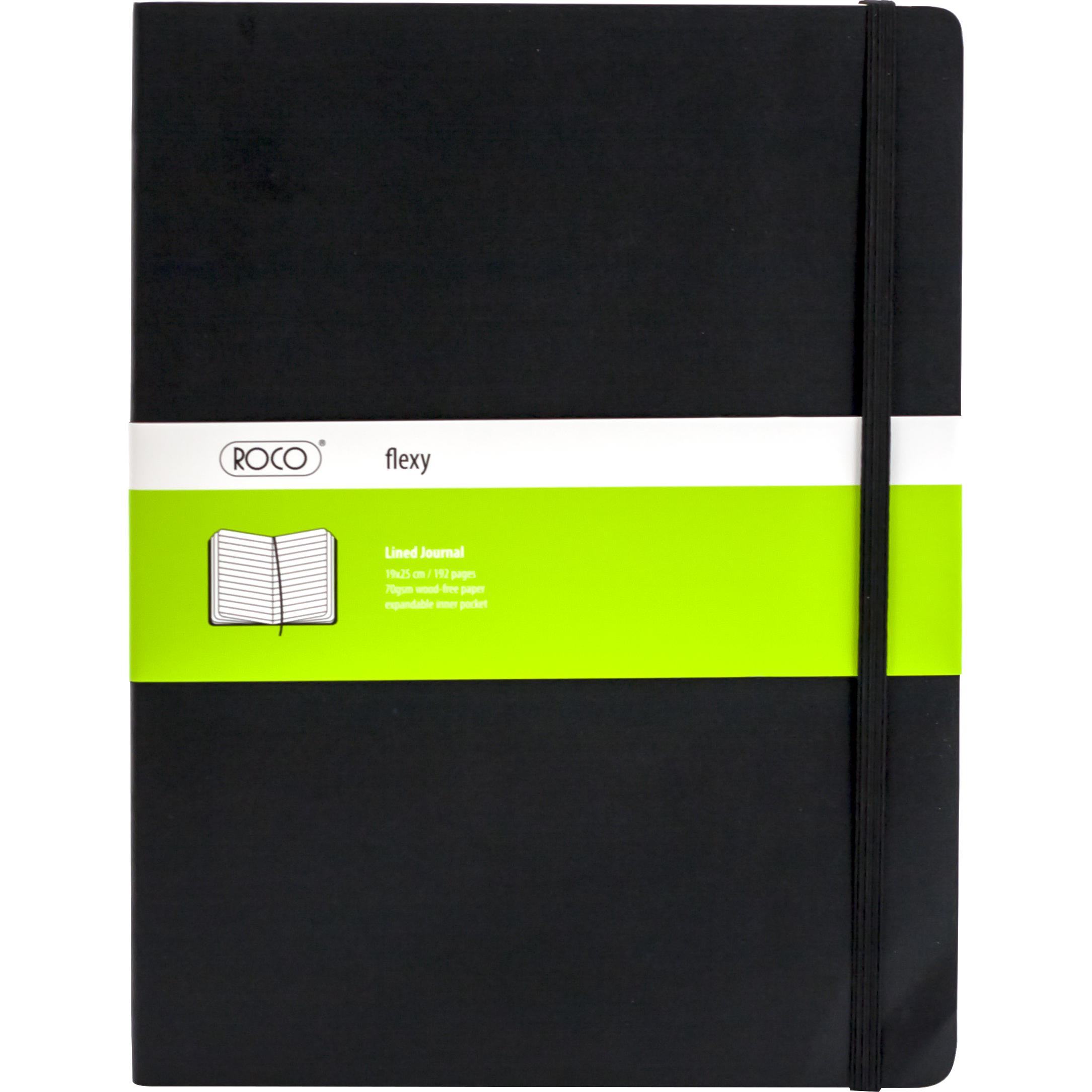 Roco Flexy Journal Solid, Elastic Band B5 - Jarir Bookstore KSA
