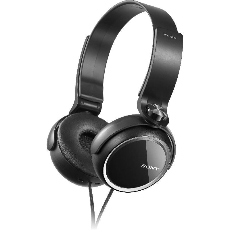 Sony Extra Bass Over-Ear Headphones Wired Black - Jarir Bookstore KSA