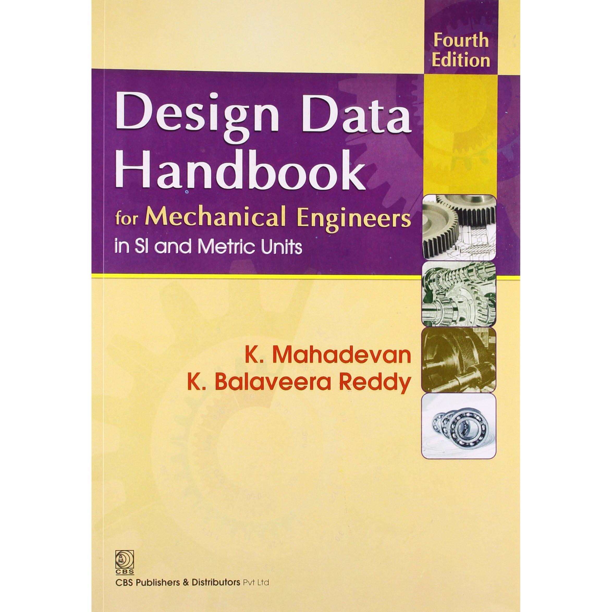 Design Data Handbook, 4th Edition K. Mahadevan - Jarir.com KSA