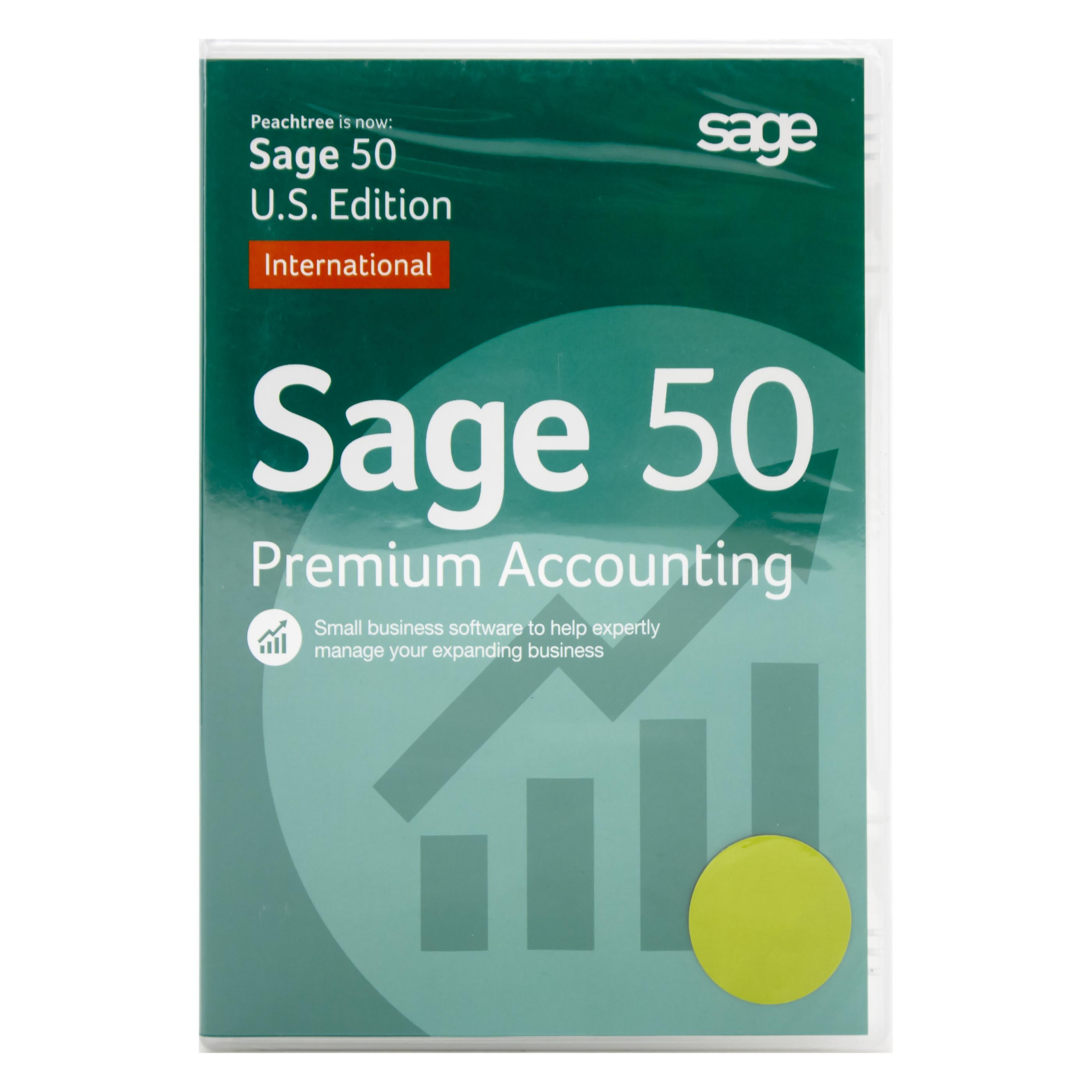 Peach Tree Sage 50 Premium Accounting 2015 (U.S. Edition) English 1 ...