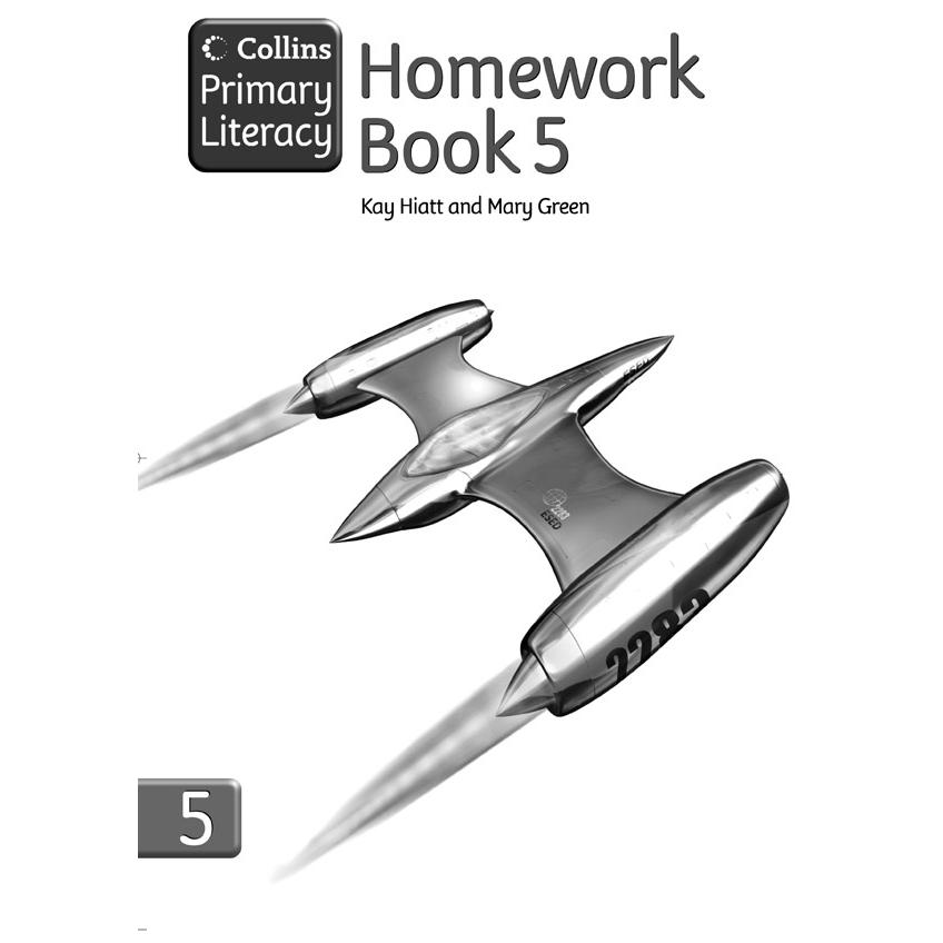 Homework Book 5 Collins Primary Literacy Kay Hiatt - مكتبة جرير السعودية
